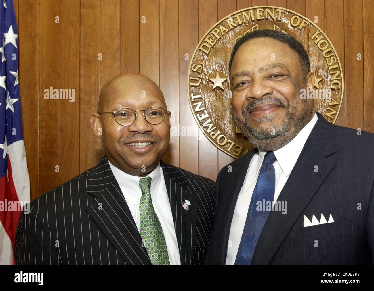 Secretary Alphonso Jackson with Mobile Mayor Samuel Jones - Secretary ...