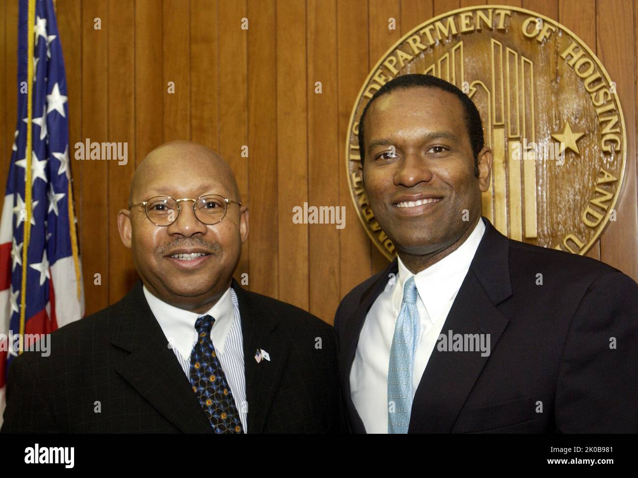 Secretary Alphonso Jackson with Terdema Ussery II - Secretary Alphonso ...