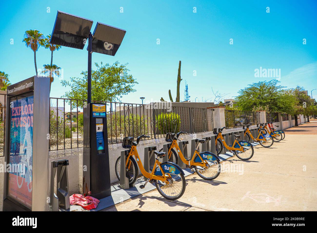 Yelow color bike Ecobici, electric skate, electric bicycle, renewable energies, ecology, means ...