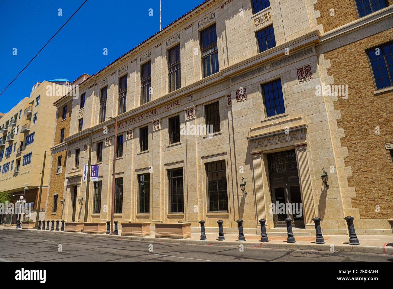 United States Courts House in Downtown Tucson, Arizona, United States ...