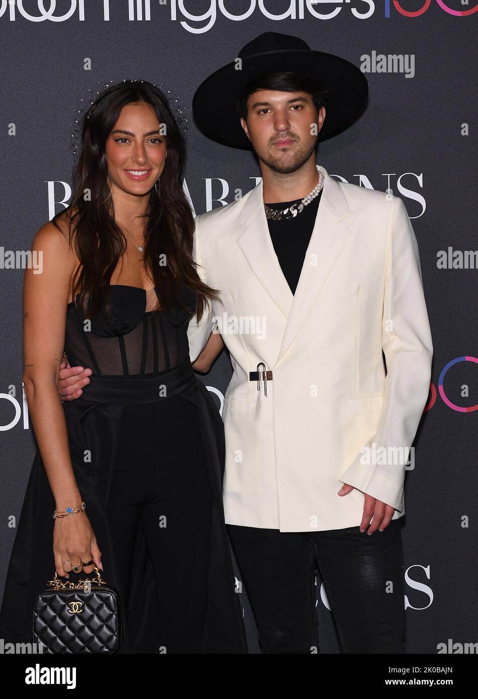 Julia Moshy, Andrew Warren attends 2022 Harper's Bazaar ICONS ...