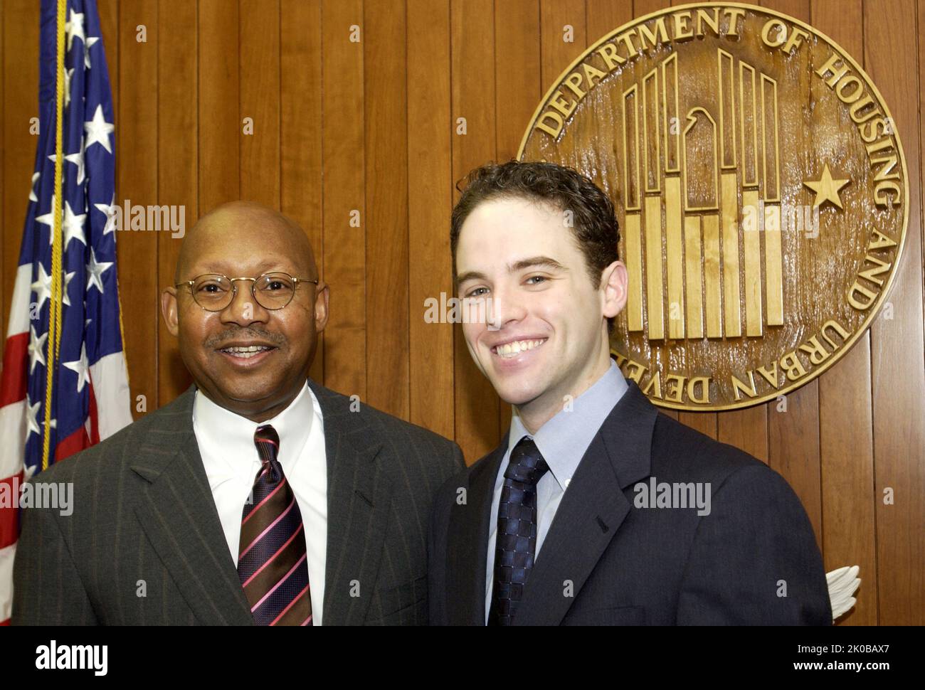 Secretary Alphonso Jackson with Brian Pascal - Secretary Alphonso ...