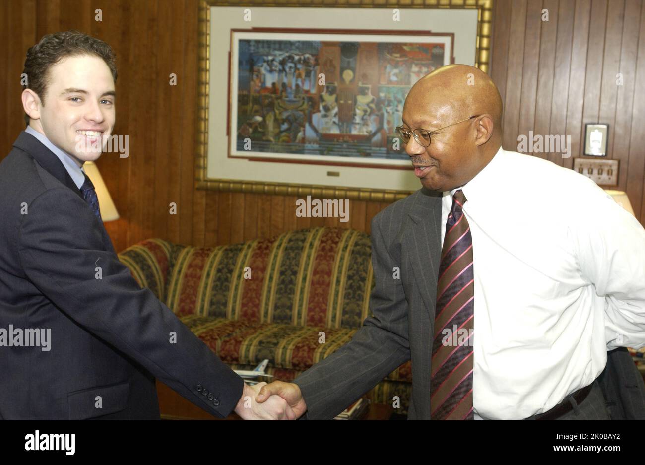 Secretary Alphonso Jackson with Brian Pascal - Secretary Alphonso ...