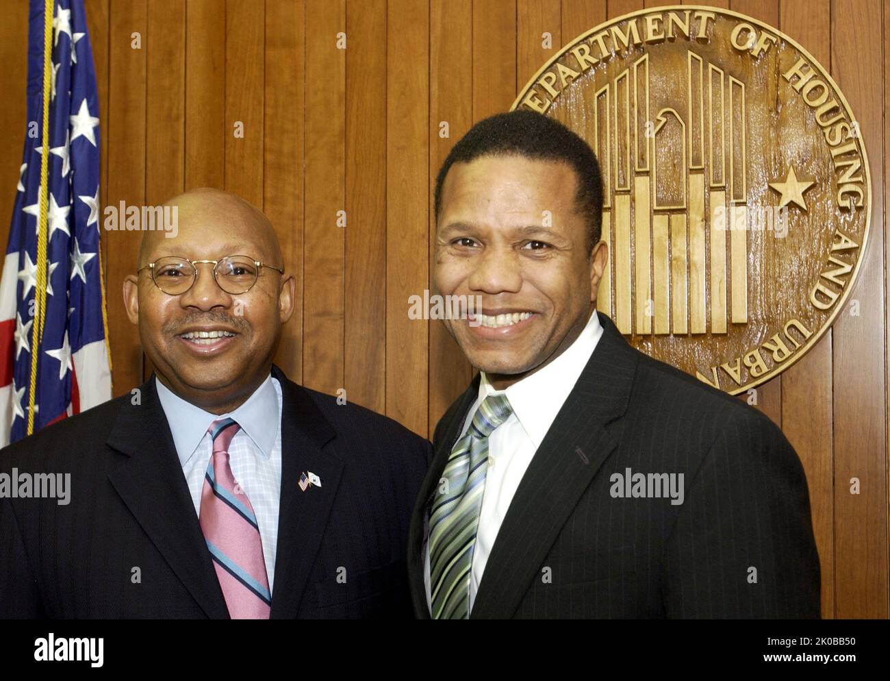 Secretary Alphonso Jackson with Claude Allen - Secretary Alphonso ...