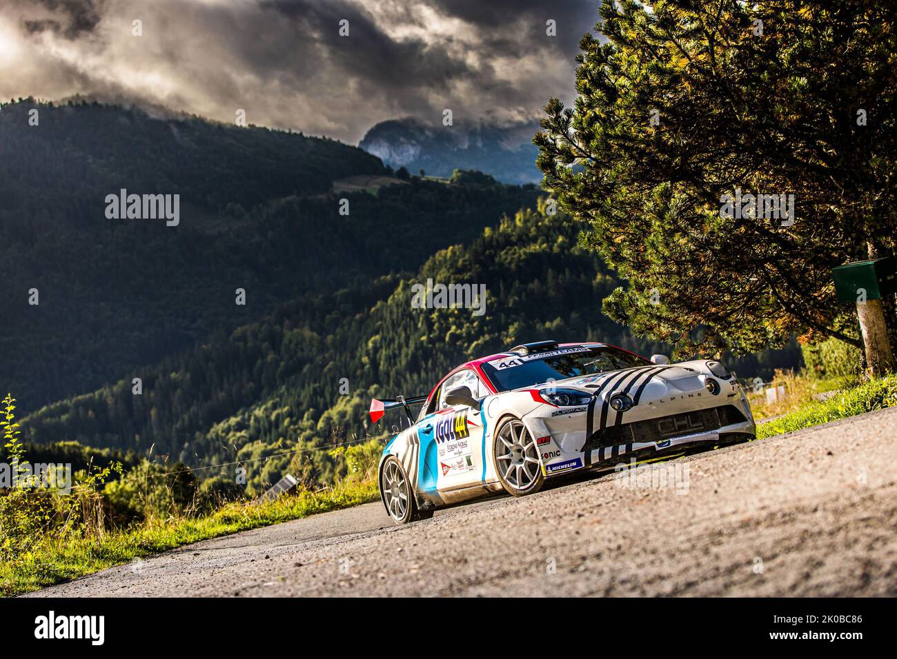 44 LEDUC Vincent, PUEL Caroline, Alpine A110 RGT, action during the ...
