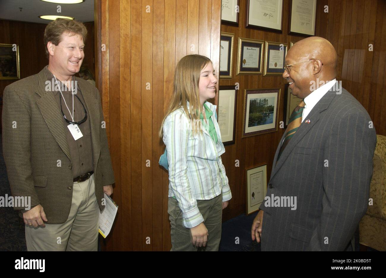 Secretary Alphonso Jackson with David and Kathleen Burke - Secretary ...