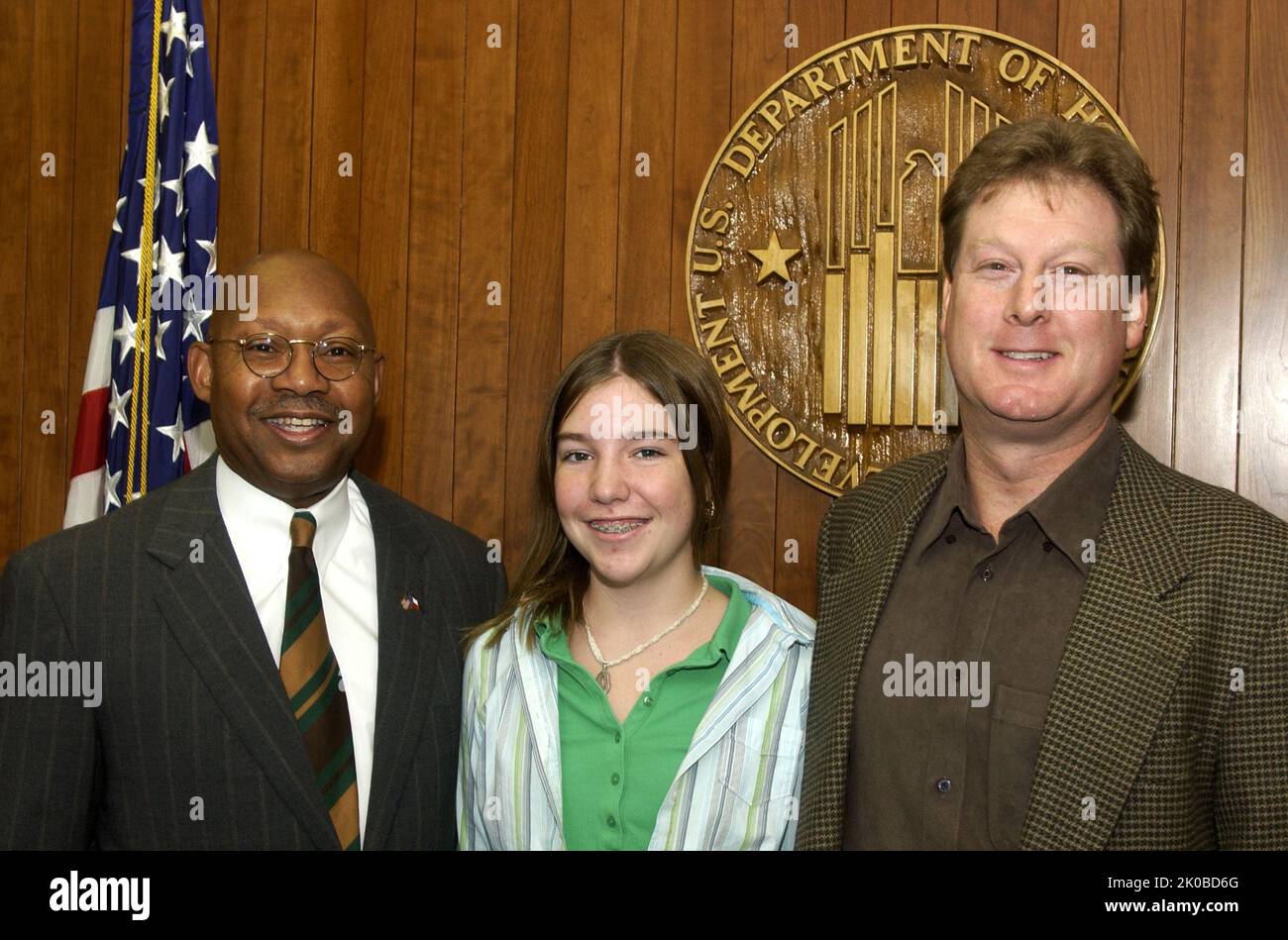 Secretary Alphonso Jackson with David and Kathleen Burke - Secretary ...