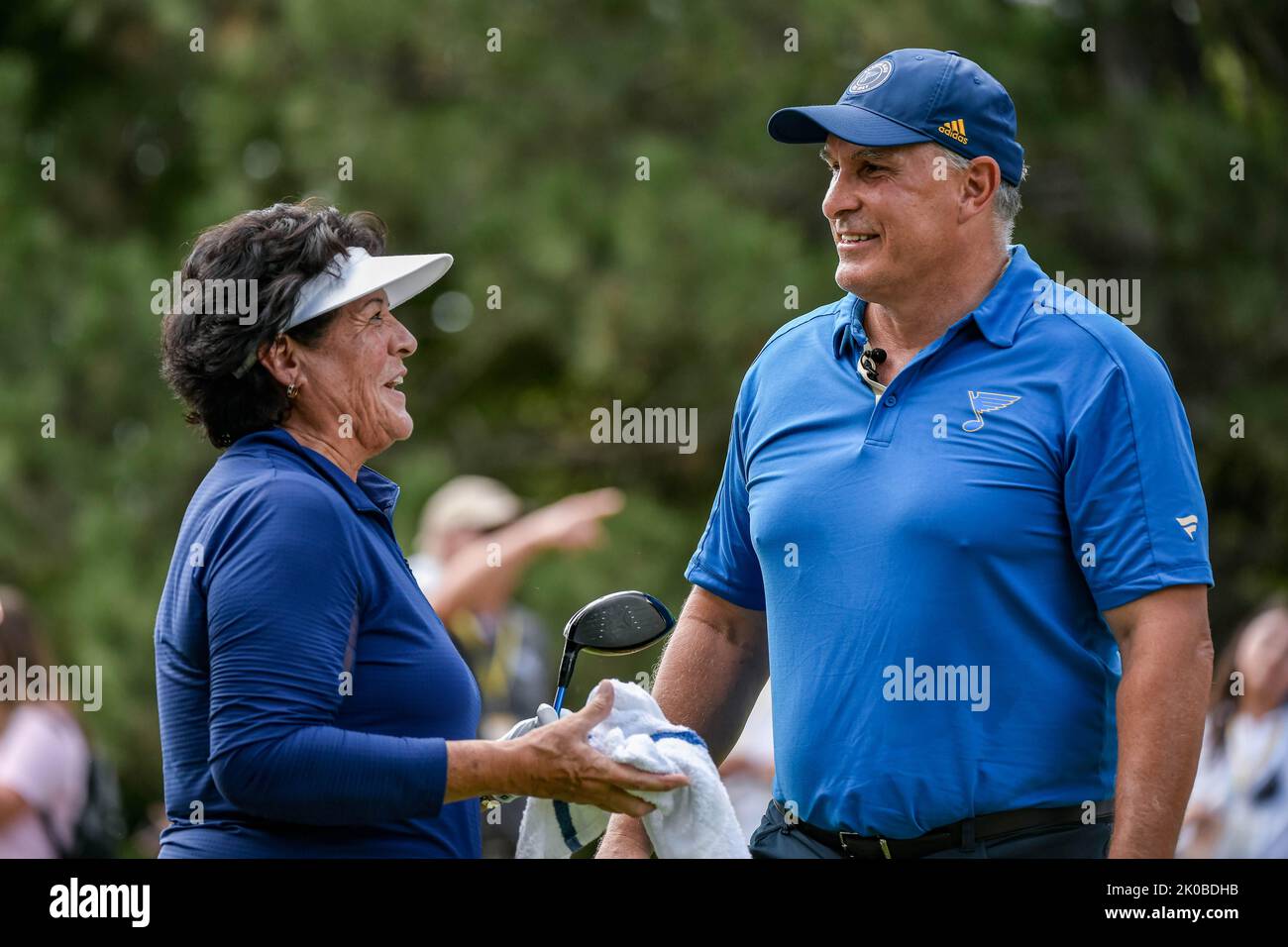 Jennings, Missouri, USA . September 10, 2022: Golfer Nancy Lopez and St ...