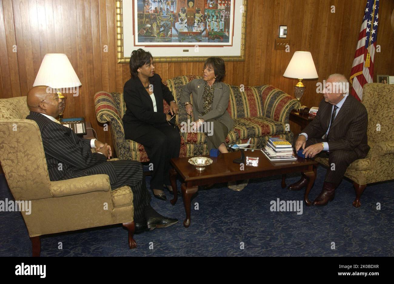 Secretary Alphonso Jackson with Anthony and Mary Anne Sansone ...