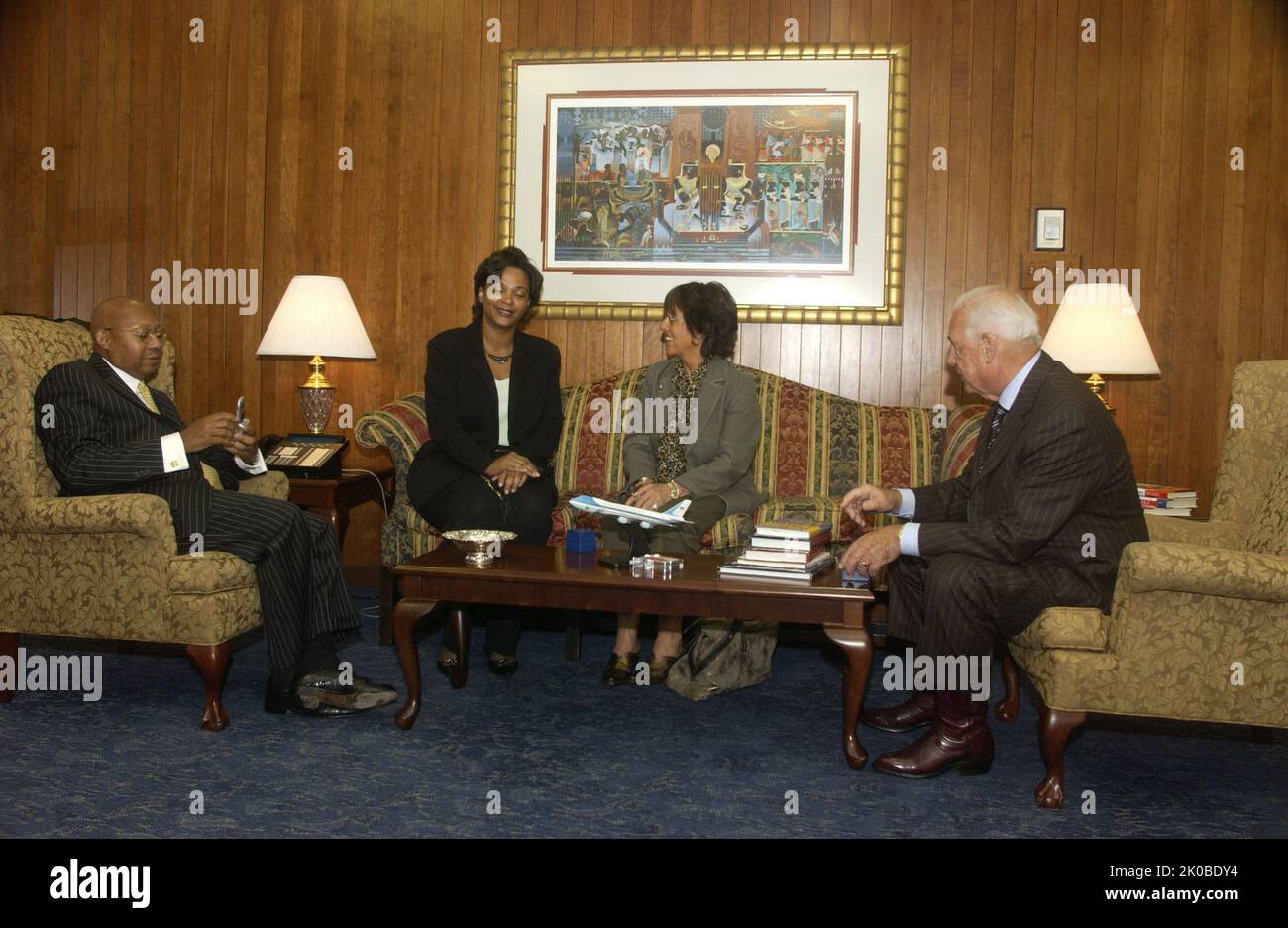 Secretary Alphonso Jackson with Anthony and Mary Anne Sansone ...