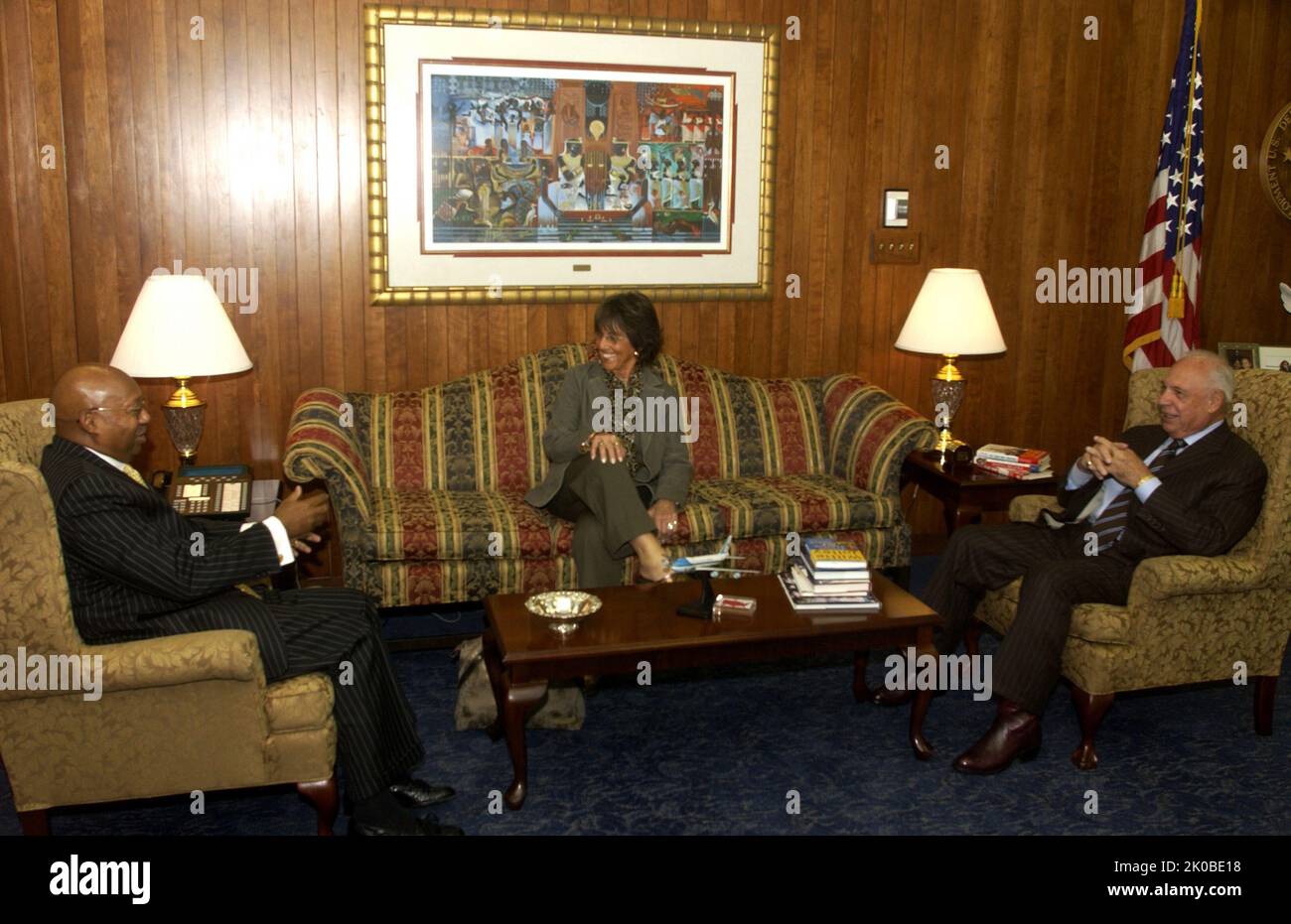 Secretary Alphonso Jackson with Anthony and Mary Anne Sansone ...