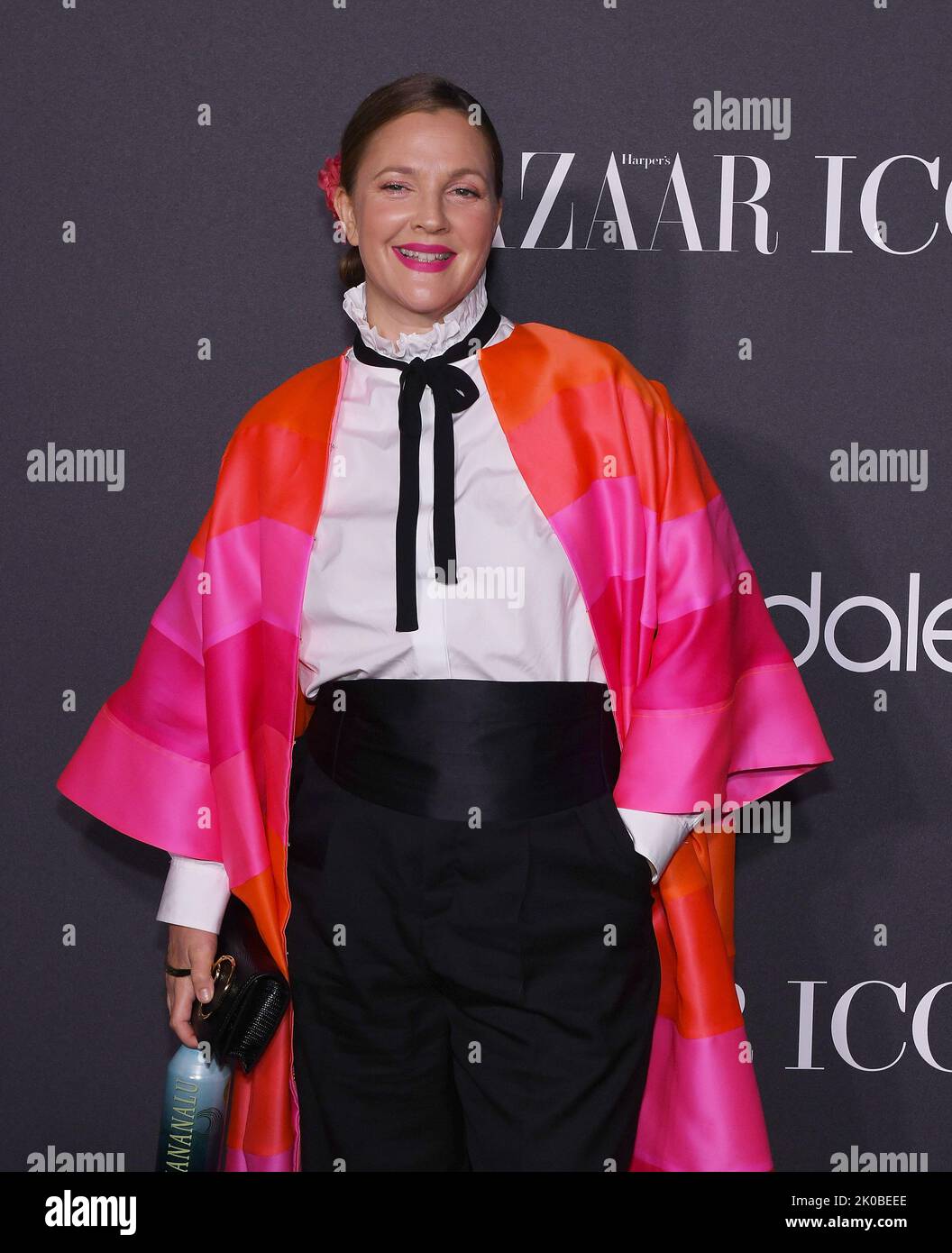 Drew Barrymore attends 2022 Harper's Bazaar ICONS & Bloomingdale's ...