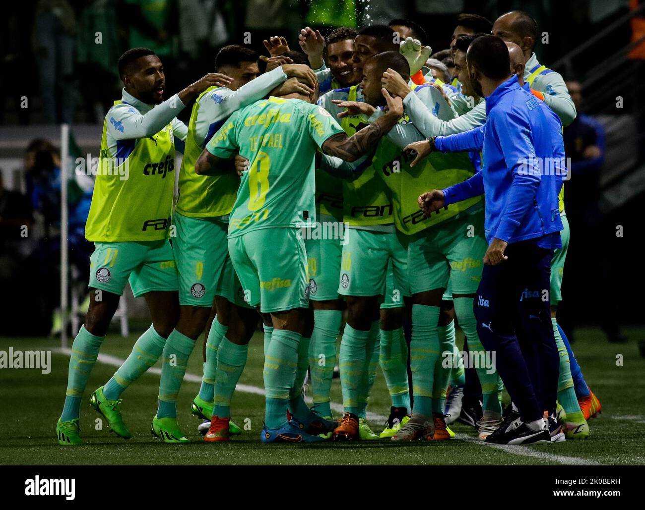 SÃO PAULO, SP - 10.09.2022: PALMEIRAS SP X JUVENTUDE RS - Match between ...