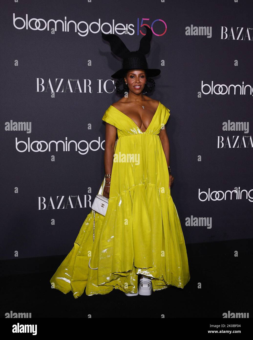 June Ambrose attends 2022 Harper's Bazaar ICONS & Bloomingdale's 150th ...