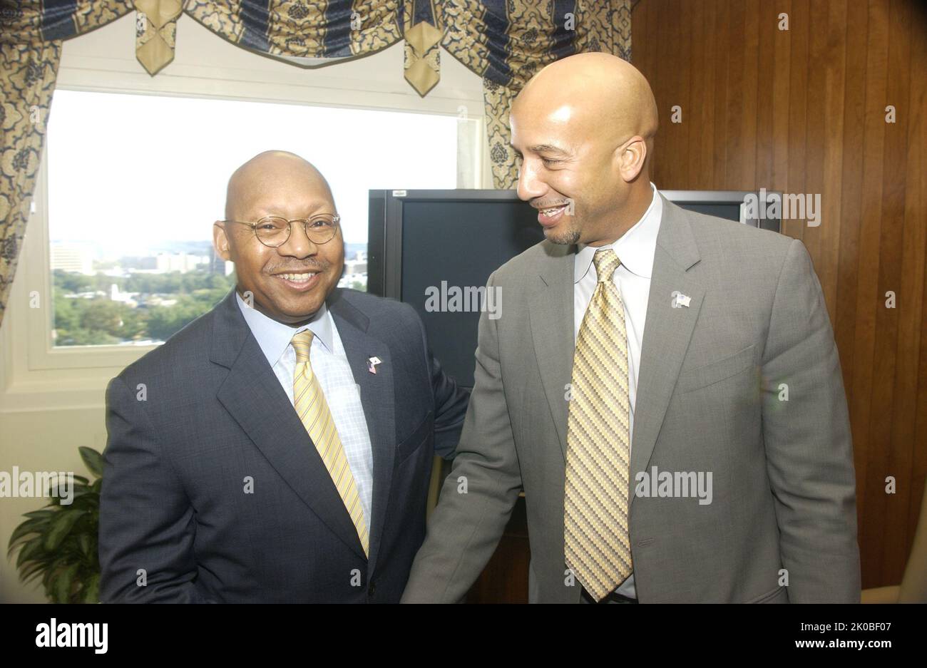Secretary Alphonso Jackson with New Orleans Mayor Ray Nagin - Secretary ...