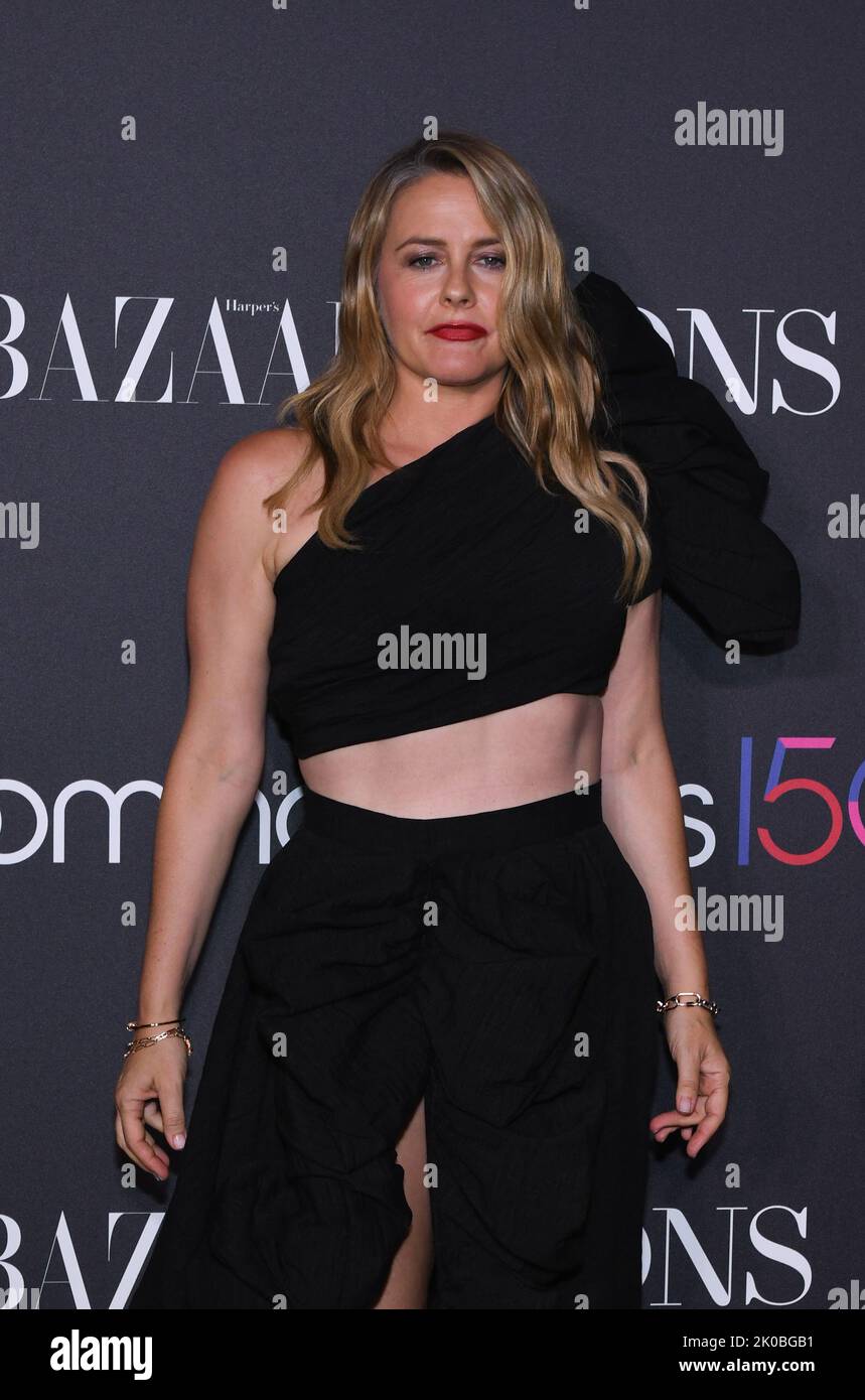 Alicia Silverstone attends 2022 Harper's Bazaar ICONS & Bloomingdale's ...