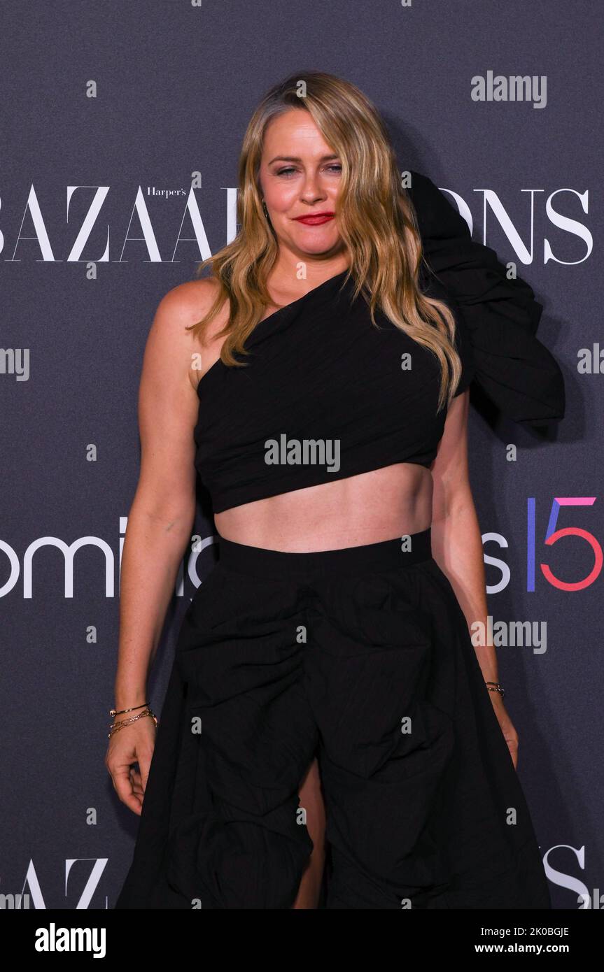 Alicia Silverstone attends 2022 Harper's Bazaar ICONS & Bloomingdale's ...