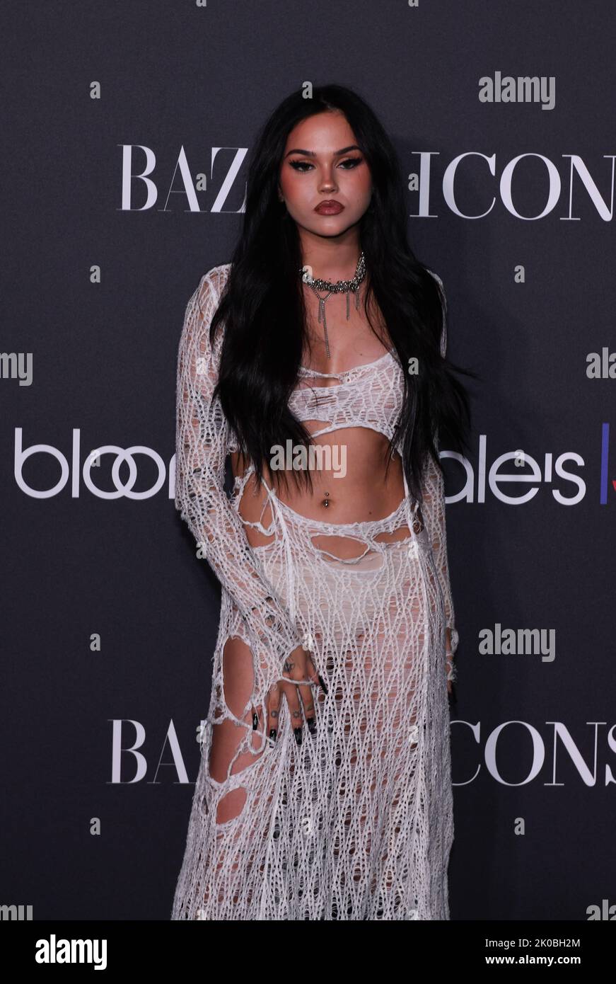 Maggie Lindemann attends 2022 Harper's Bazaar ICONS & Bloomingdale's 150th Anniversary on ...