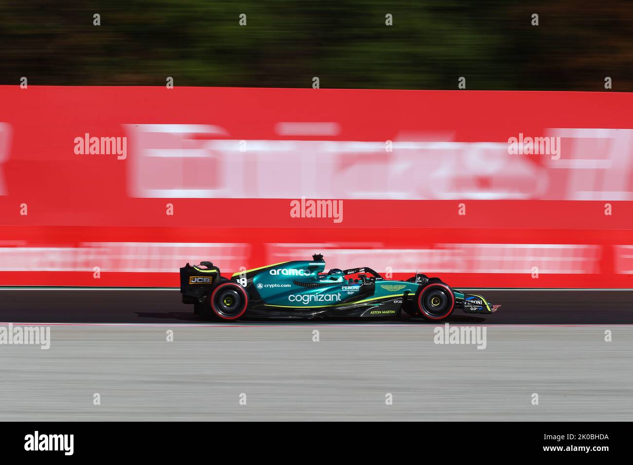 Monza, Italy. 27th Jan, 2022. #18 Lance Stroll, Aston Martin during the Italian GP, 8-11 ...