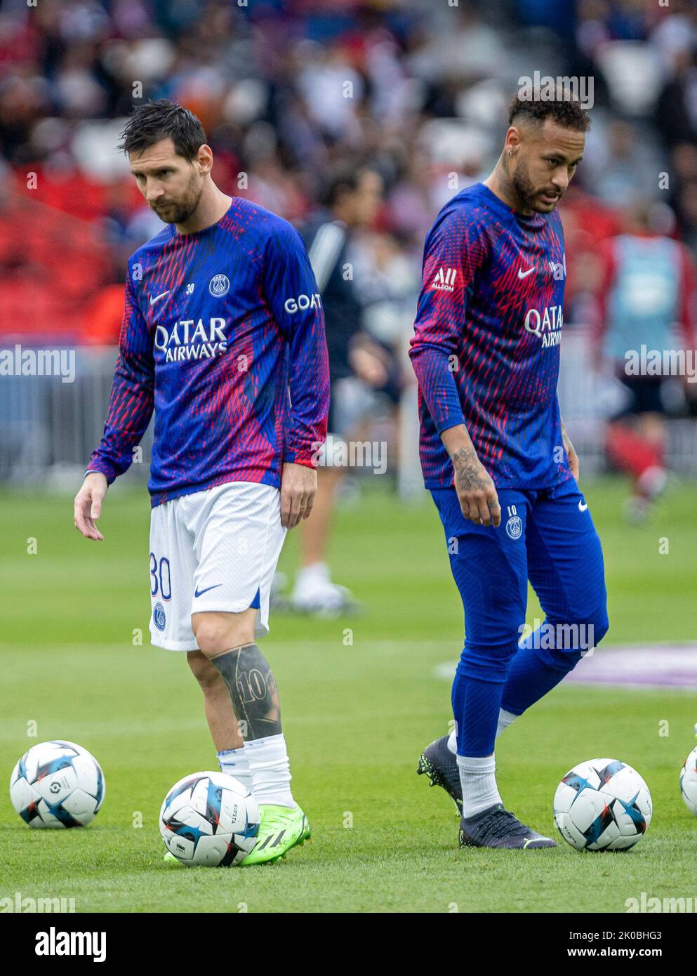Messi neymar 2022 hi-res stock photography and images - Alamy
