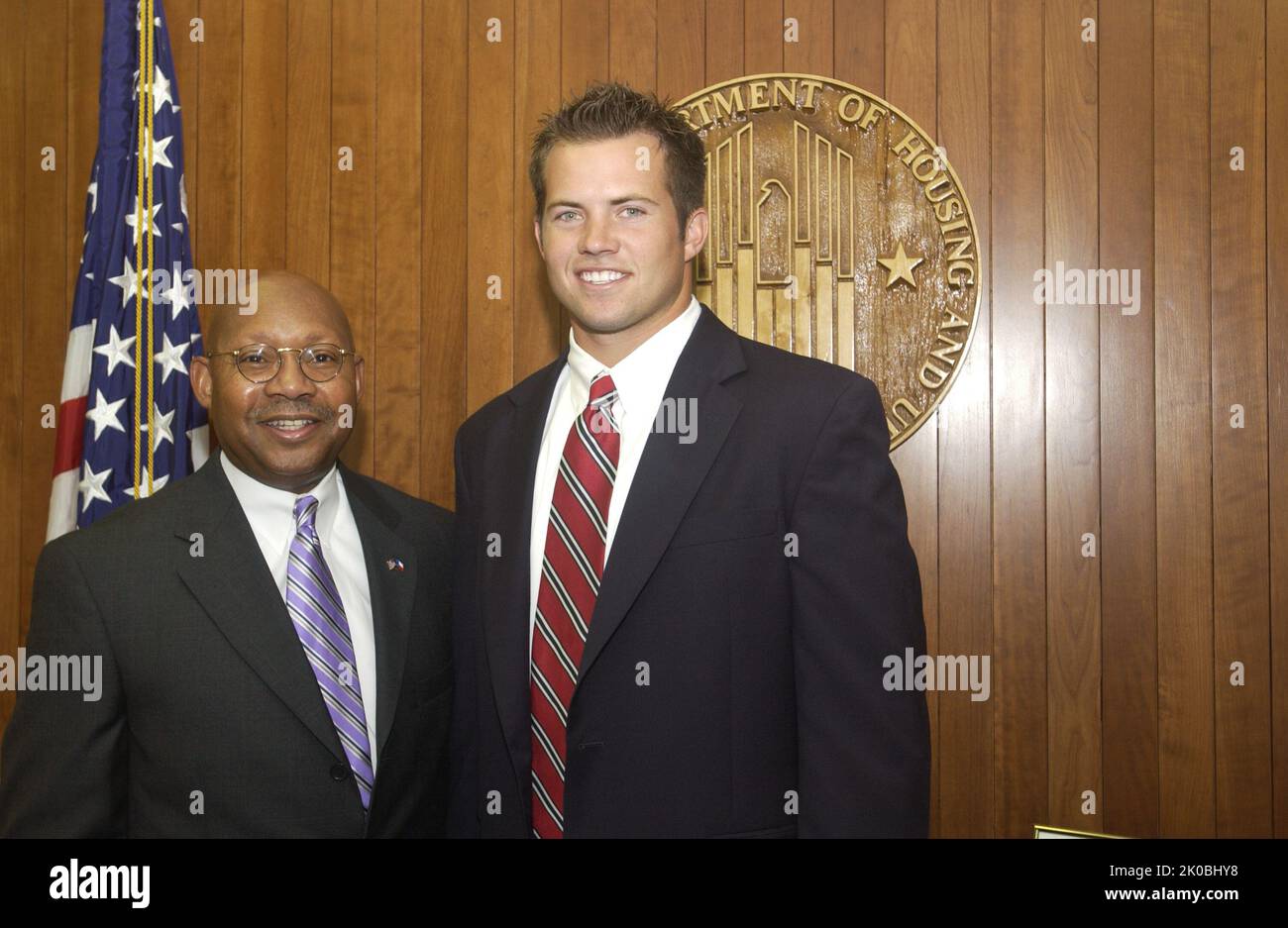 Secretary Alphonso Jackson with Will Proctor. Secretary Alphonso ...
