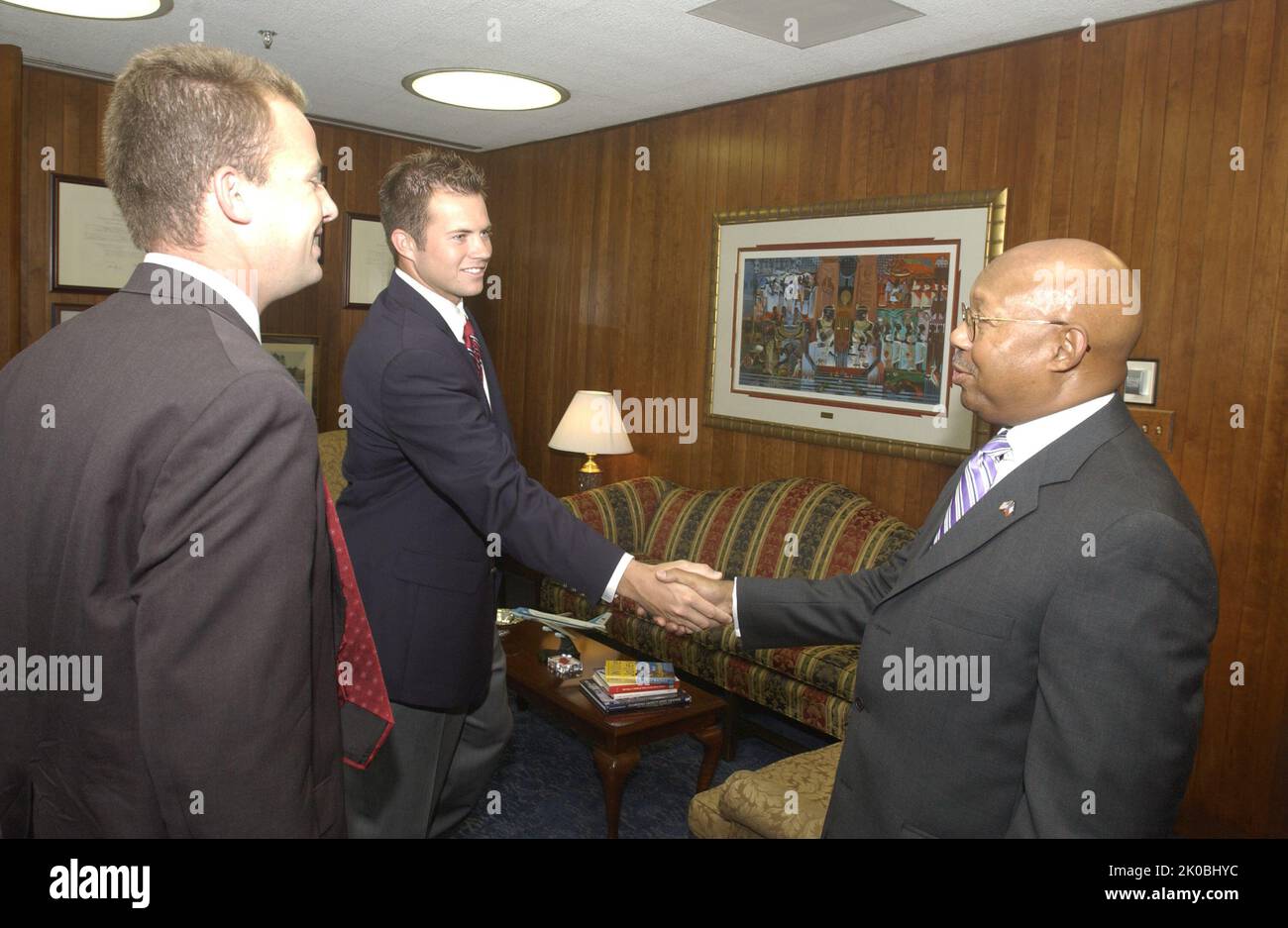 Secretary Alphonso Jackson with Will Proctor. Secretary Alphonso ...