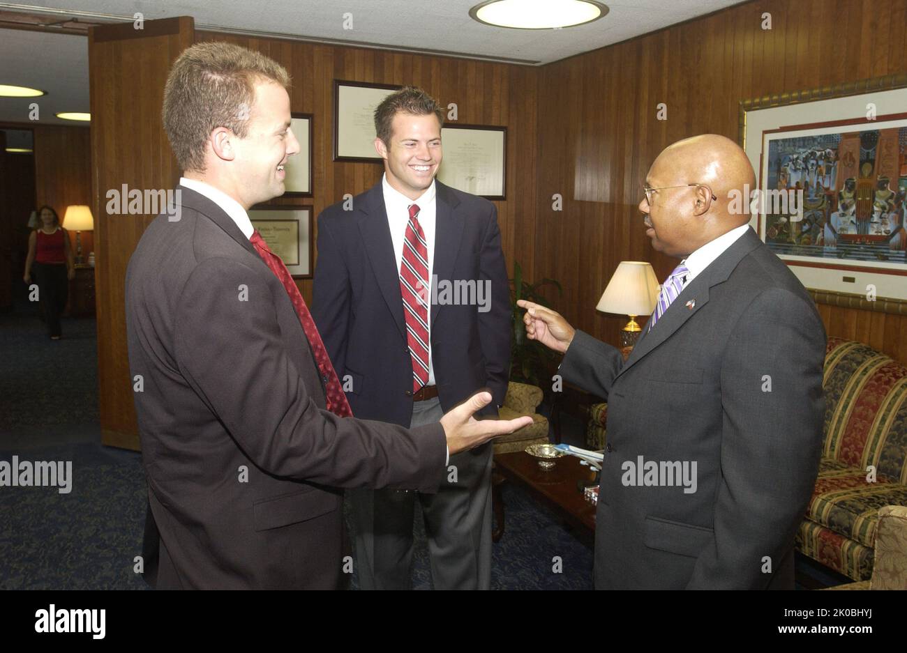 Secretary Alphonso Jackson with Will Proctor. Secretary Alphonso ...