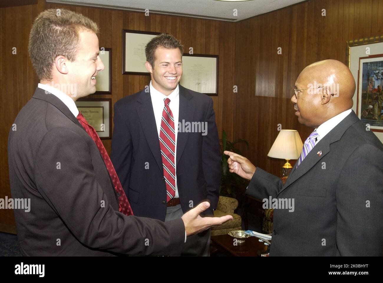 Secretary Alphonso Jackson with Will Proctor. Secretary Alphonso ...
