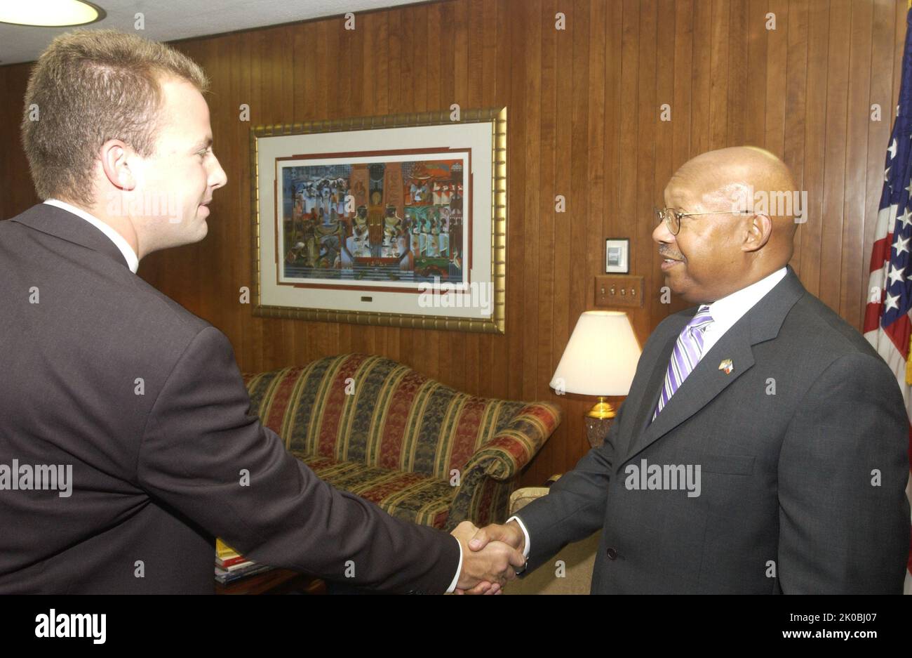 Secretary Alphonso Jackson with Will Proctor. Secretary Alphonso ...