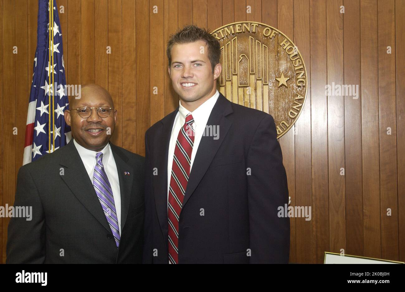 Secretary Alphonso Jackson with Will Proctor. Secretary Alphonso ...