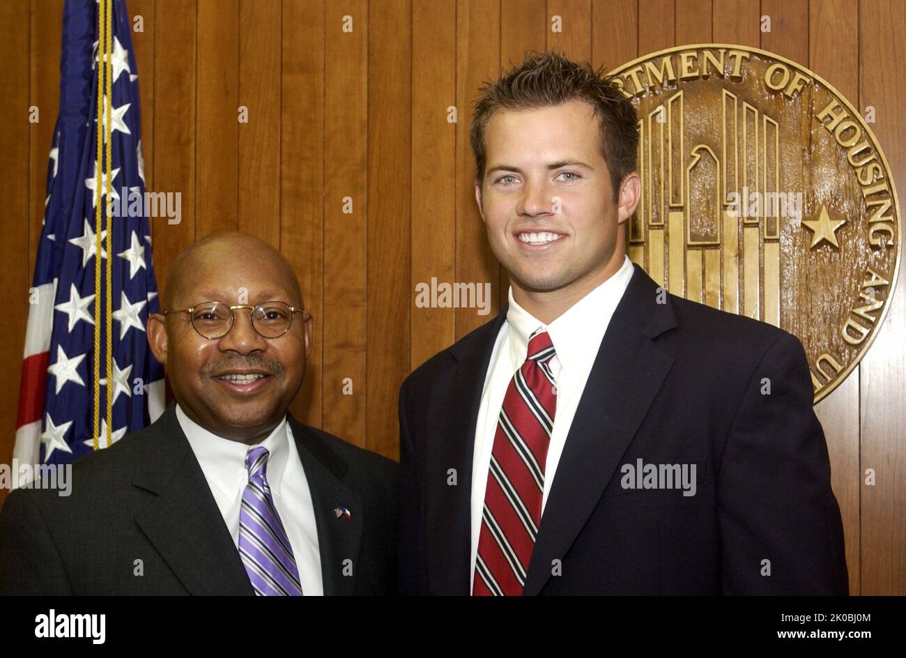 Secretary Alphonso Jackson with Will Proctor. Secretary Alphonso ...