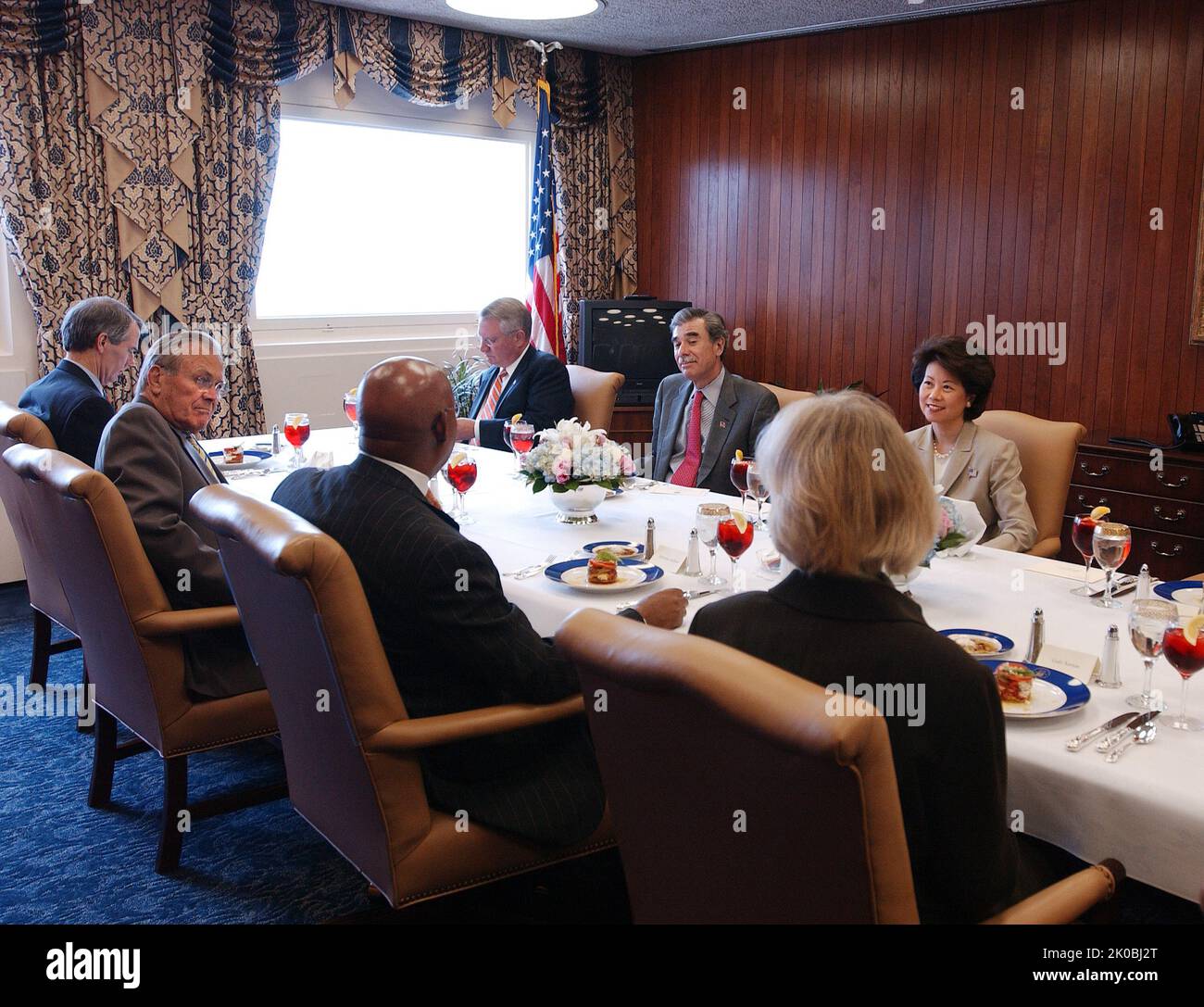 Secretary Alphonso Jackson Hosting Cabinet Luncheon. Secretary Alphonso ...