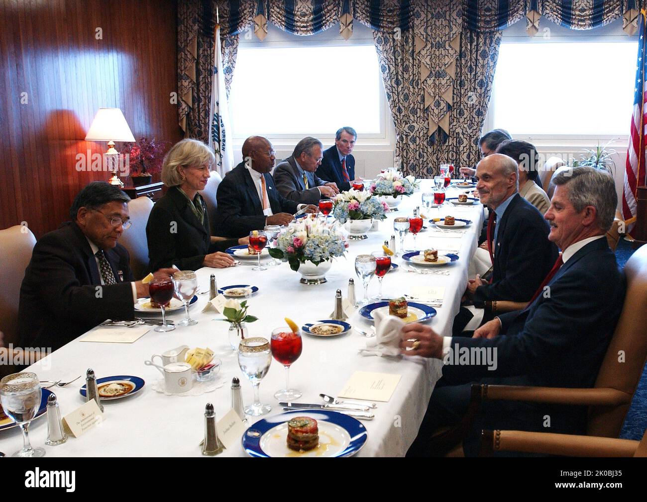 Secretary Alphonso Jackson Hosting Cabinet Luncheon. Secretary Alphonso ...