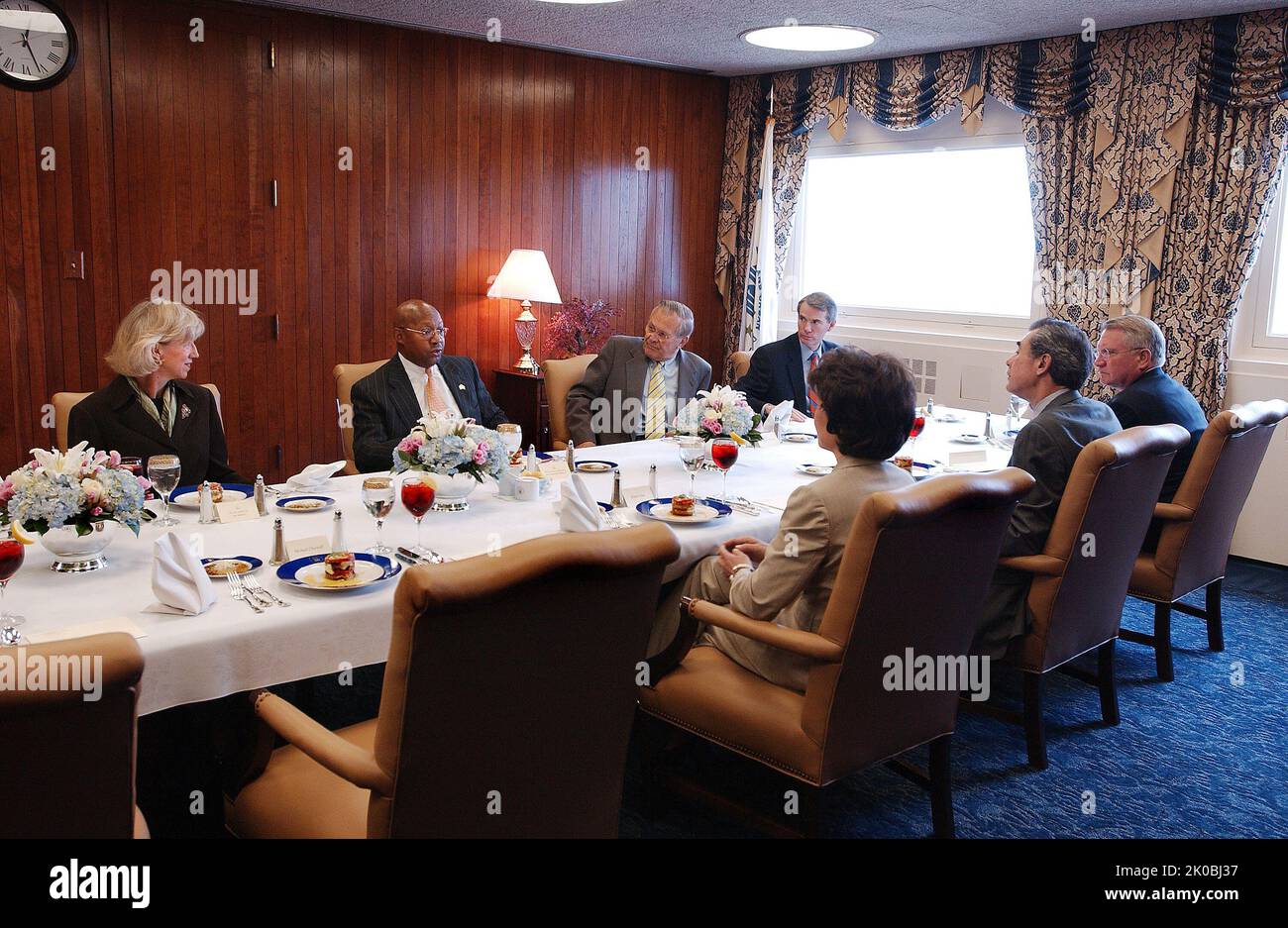 Secretary Alphonso Jackson Hosting Cabinet Luncheon. Secretary Alphonso ...