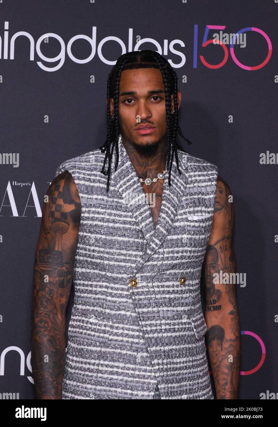 Jordan Clarkson attends 2022 Harper's Bazaar ICONS & Bloomingdale's ... Jordan Clarkson attends 2022 Harper's Bazaar ICONS & Bloomingdale's ...