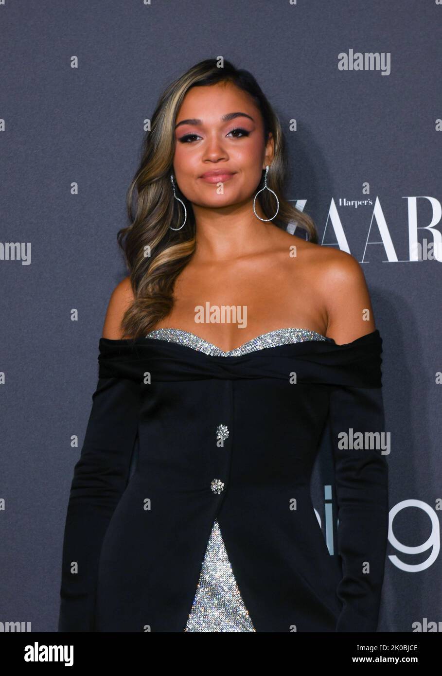 Madison Bailey attends 2022 Harper's Bazaar ICONS & Bloomingdale's ...