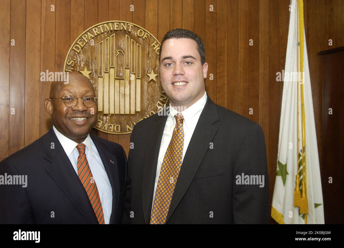 Secretary Alphonso Jackson with James Norton - Secretary Alphonso ...