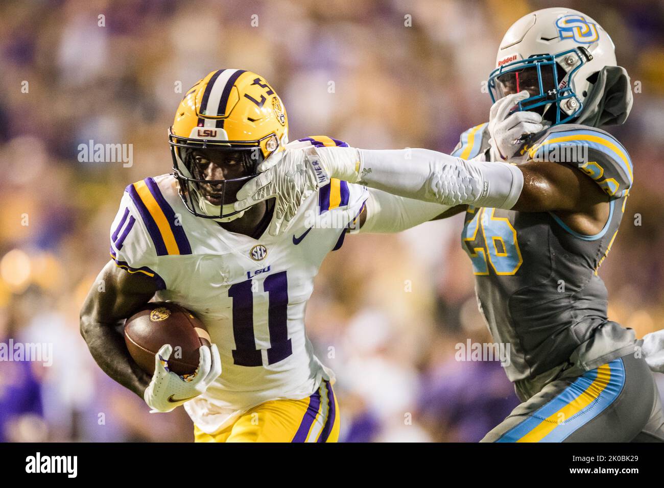 Brian thomas jr lsu hi-res stock photography and images - Alamy
