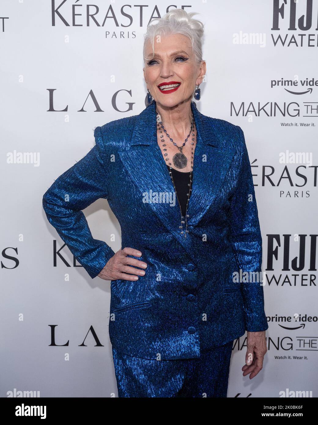 Maye Musk arrives at The Daily Front Row Fashion Media Awards Show at ...