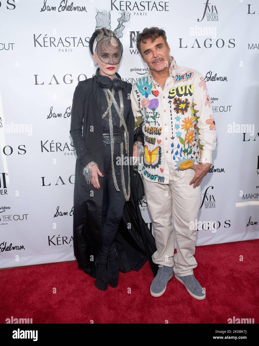 Daphne Guinness and David LaChapelle arrive at The Daily Front Row ...