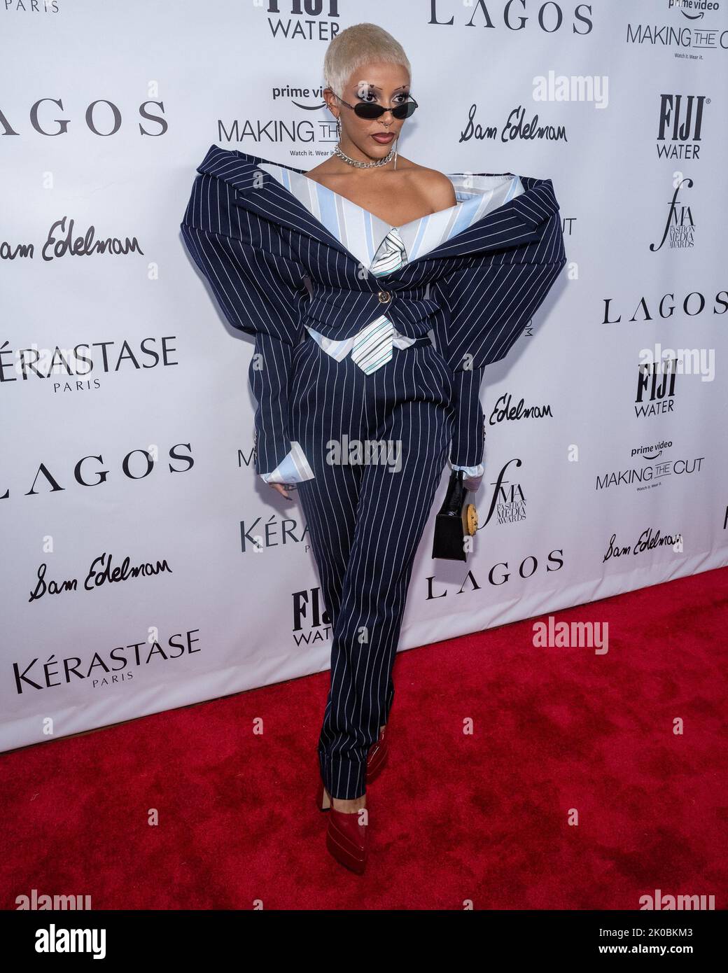 Doja Cat arrives at The Daily Front Row Fashion Media Awards Show at ...