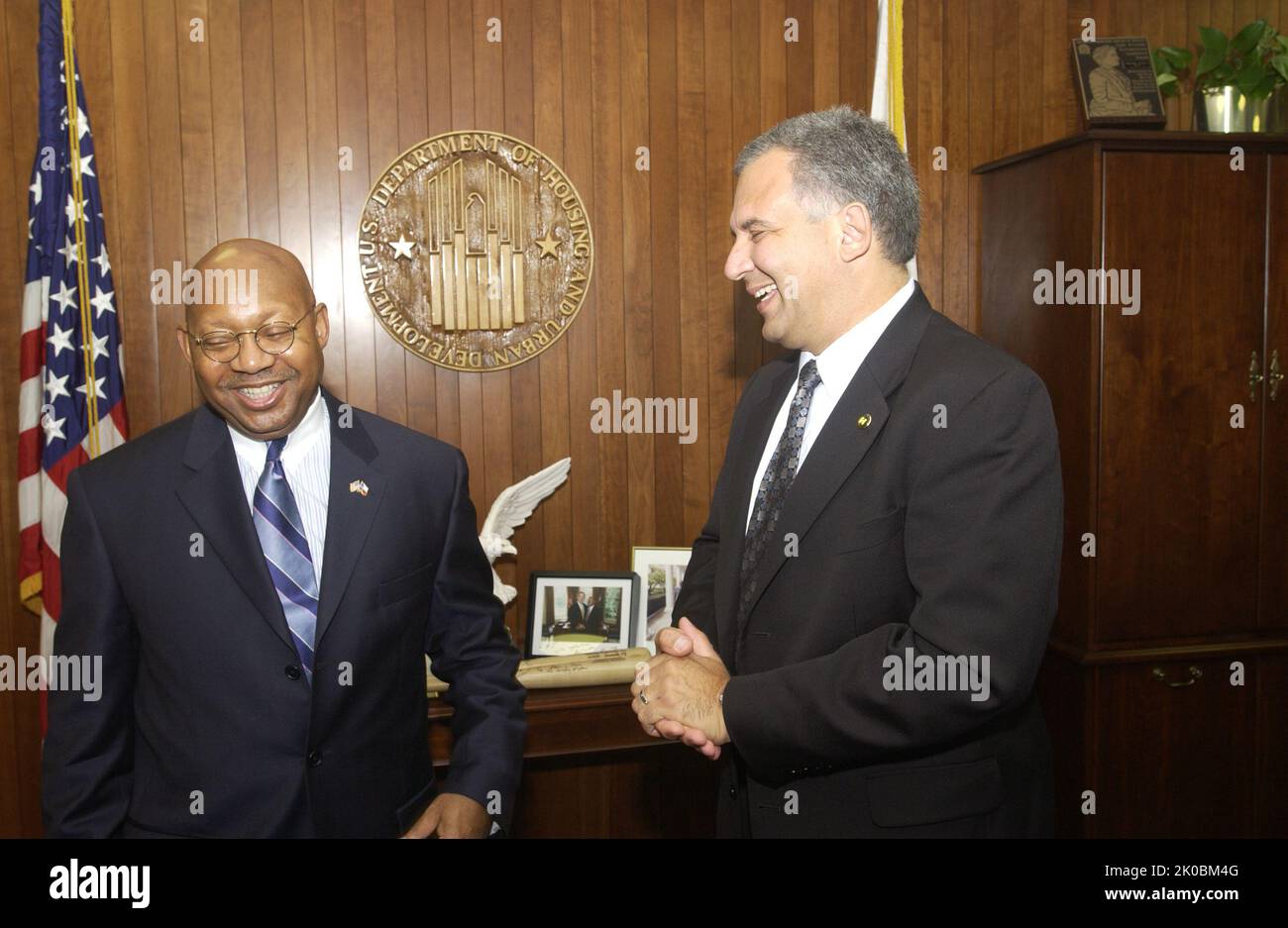 Secretary Alphonso Jackson with Office of Inspector General Special ...