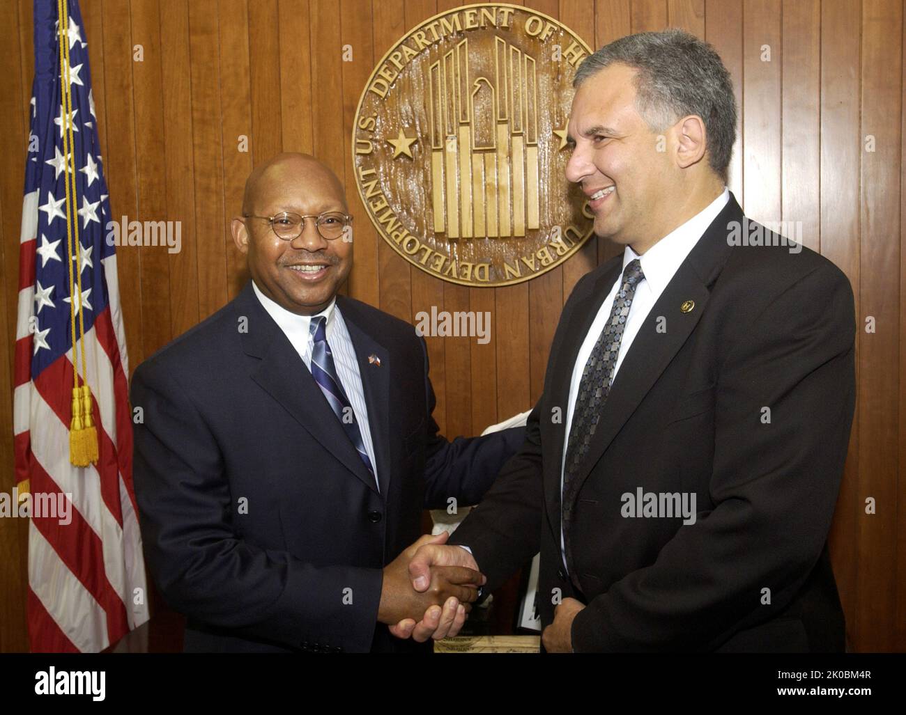 Secretary Alphonso Jackson with Office of Inspector General Special ...