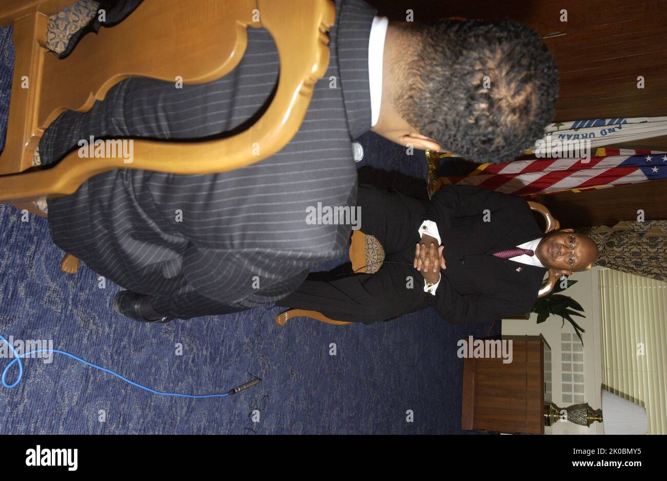Secretary Alphonso Jackson, Television Interview Session. Secretary ...