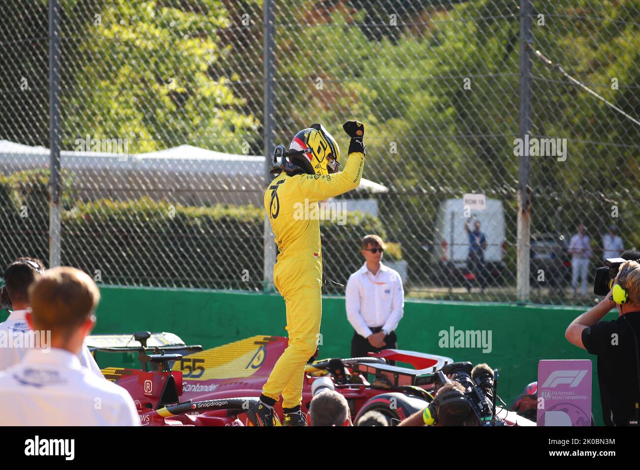 Monza, Italy. 27th Jan, 2022. #16 Charles Leclerc, Scuderia Ferrari ...