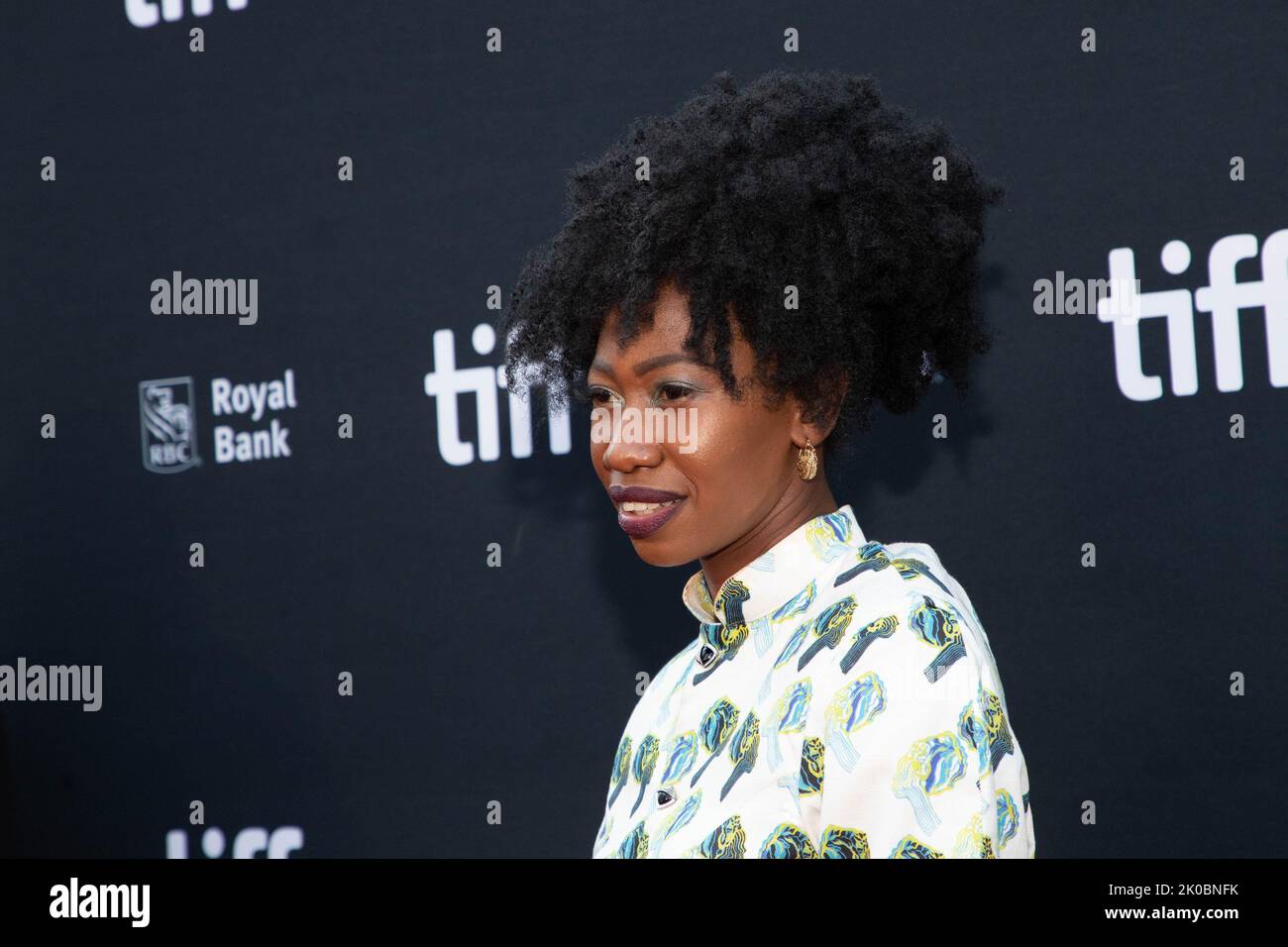 Shaina West attends the premiere of "The Woman King" at Roy Thomson ...