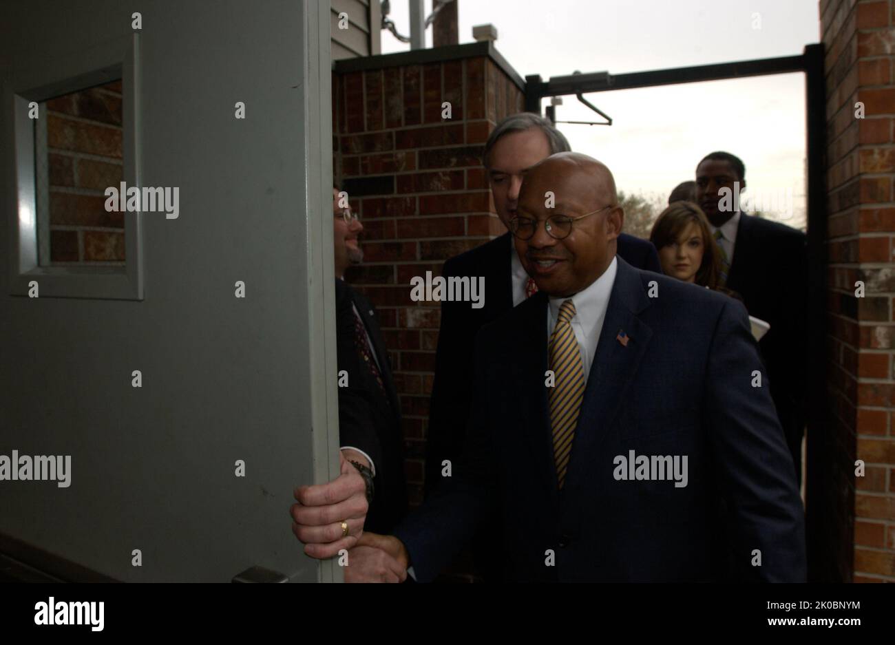 Secretary Alphonso Jackson with Senator Kay Bailey Hutchison at ...