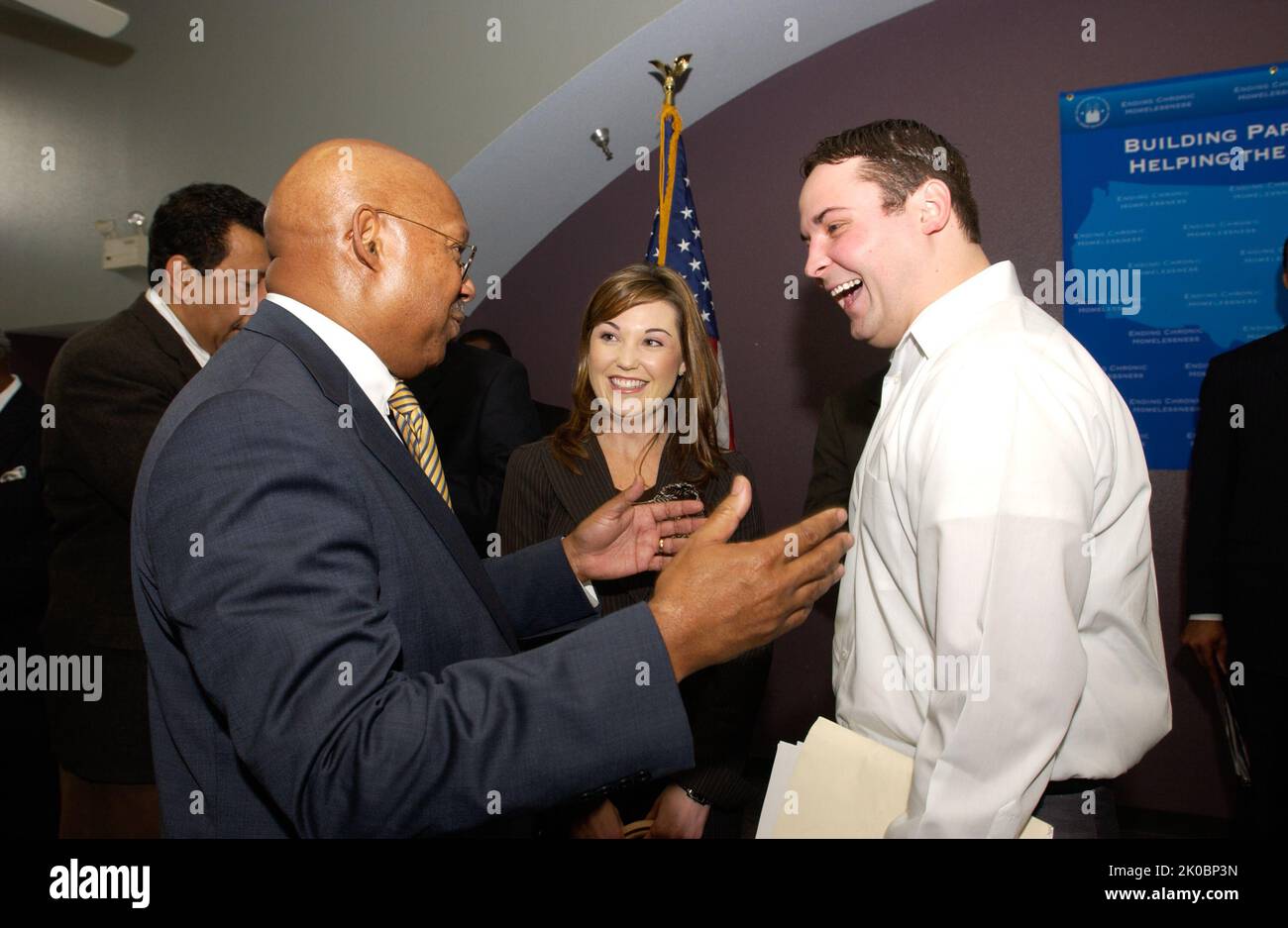 Secretary Alphonso Jackson with Senator Kay Bailey Hutchison at ...