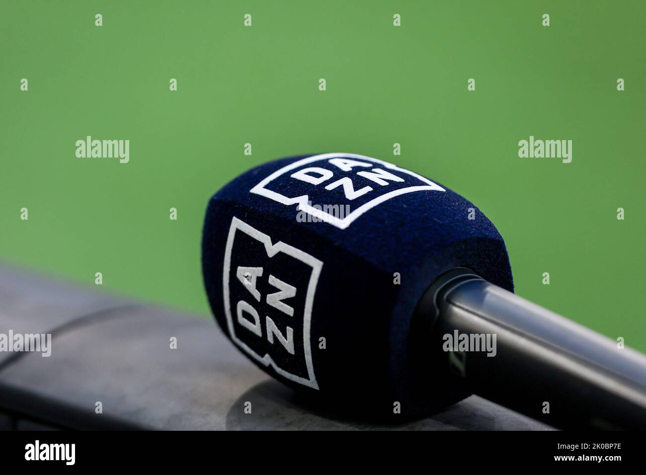 Milan, Italy. 10th Sep, 2022. DAZN Italia during the Serie A 2022/23 ...