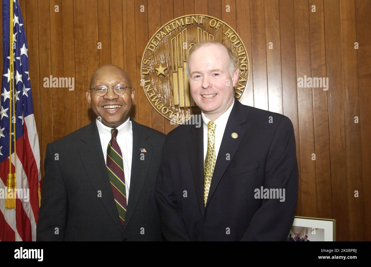 Secretary Alphonso Jackson with Patrick Pujda. Secretary Alphonso ...